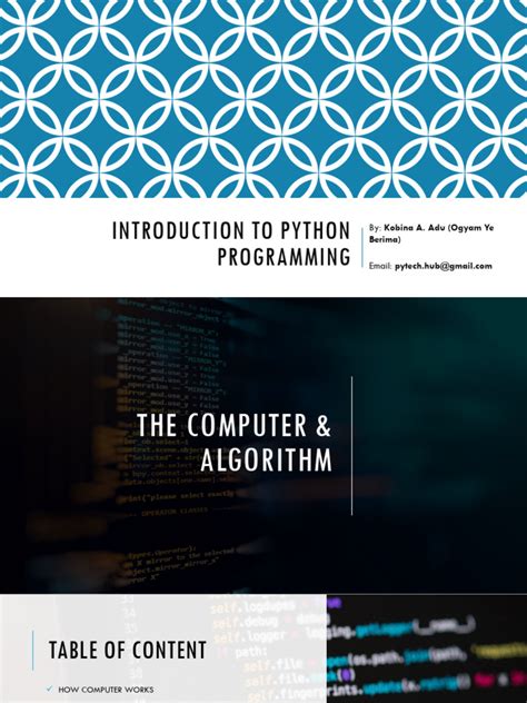 Day 0 The Computer And Algorithm Pdf Command Line Interface Central Processing Unit