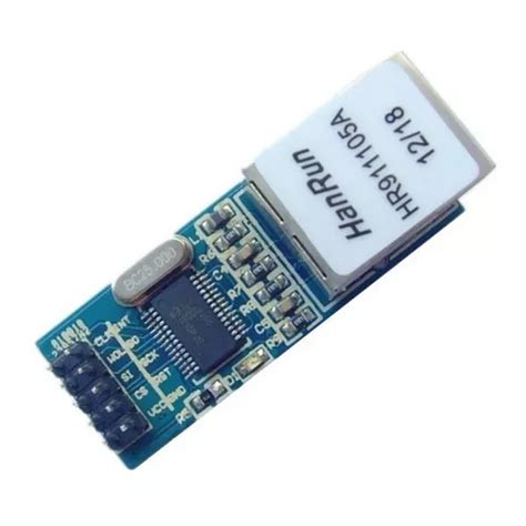 modulo ethernet mini enc28j60 red lan arduino pic avr otros