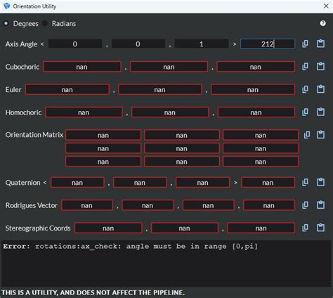315 Orientation Utility — Dream3d Nx 722 Documentation