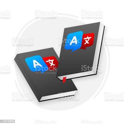 용어집 책 아이콘입니다 책갈피가있는 교과서 일기 또는 노트북 벡터 일러스트레이션 3차원 형태에 대한 스톡 벡터 아트 및 기타 이미지 3차원 형태 가상현실 개념