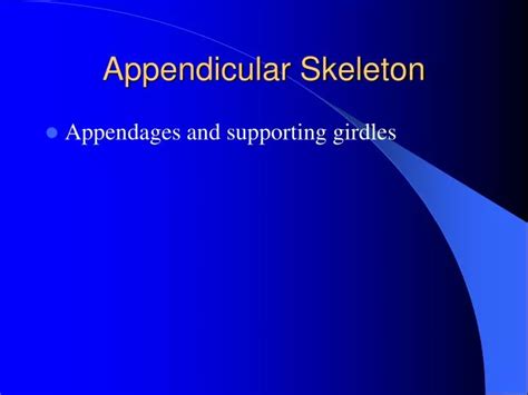 PPT Appendicular Skeleton PowerPoint Presentation Free Download ID 1898383 PPT Appendicular Skeleton PowerPoint Presentation Free Download ID 1898383
