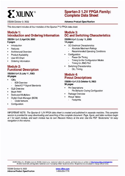 xc3s1500 4 194843 pdf datasheet download ic on line