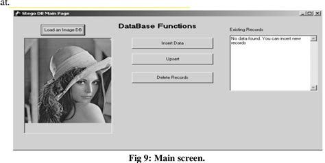 Figure 9 From A Review On Securing Database Using Steganography Semantic Scholar