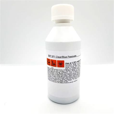 Clear Blue Passivate Eplating