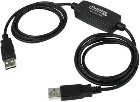 Plugable Usb Transfer Cable Unlimited Use Transfer Data Between 2 Windows Pcs Compatible