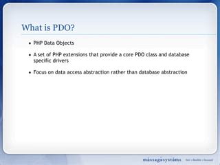 Php Data Objects Pdf