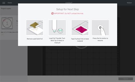 Système De Transfert De Foil Cricut Comment Basculer Entre Les