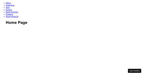 GraphQl Apollo Cliente Countries API Integration Codesandbox