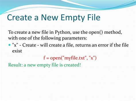 Python Files Directories Part16 Pptx Programming Languages