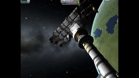 Ksp Launch Orbital Docking And Space Station Youtube