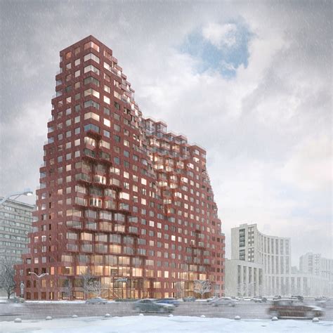Mvrdv Designs Constructivist Inspired Tower Block For Moscow