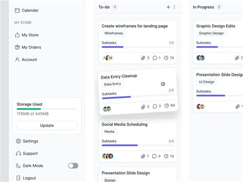 Kanban Ui Designs Themes Templates And Downloadable Graphic Elements On Dribbble