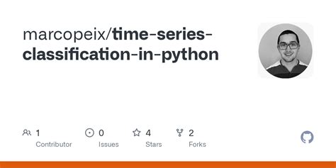 Github Marcopeix Time Series Classification In Python