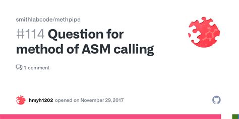 Question For Method Of ASM Calling Issue Smithlabcode Methpipe GitHub