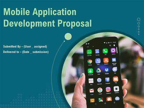 Mobile Application Development Proposal Powerpoint Presentation Slides