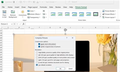 Excel 스프레드시트의 크기를 줄이는 방법