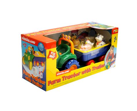 Traktor so zvieratkami Kiddieland