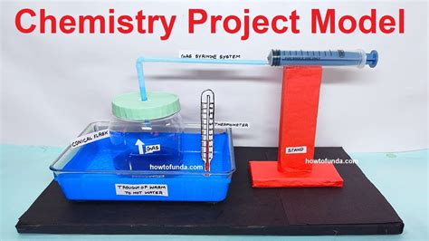Chemistry Science Project Model 3d Diy Simple And Easy Howtofunda Youtube