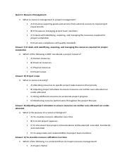 Understanding Resource Management In Project Management Course Hero