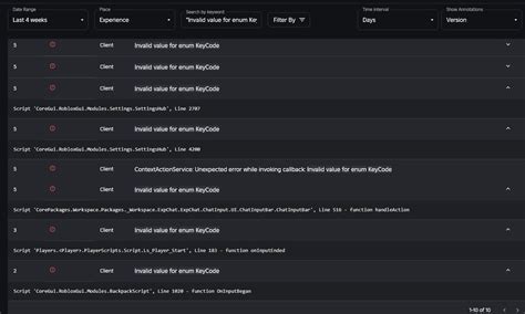 Error Report Of Invalid Value For Enum Keycode Engine Bugs Developer Forum Roblox