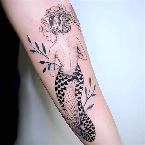 25 Breathtakingly Stunning Mermaid Tattoo Ideas