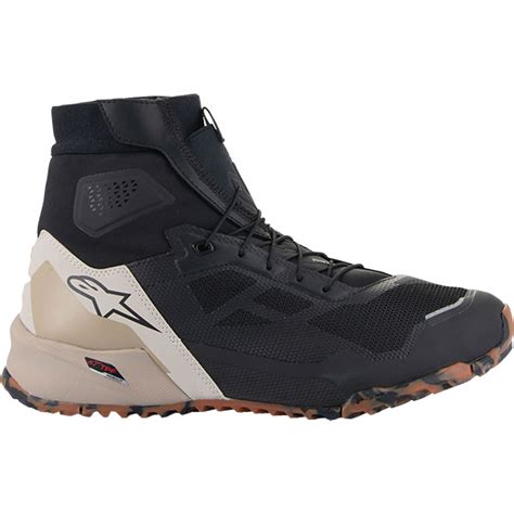 Alpinestars Cr 1 Shoes Black Light Brown Free Uk Delivery