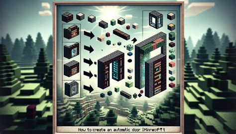 Cara Membuat Pintu Otomatis Di Minecraft 【tekan Di Sini】