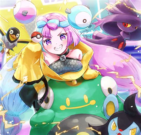 Iono Misdreavus Bellibolt Luxio And Wattrel Pokemon And 1 More