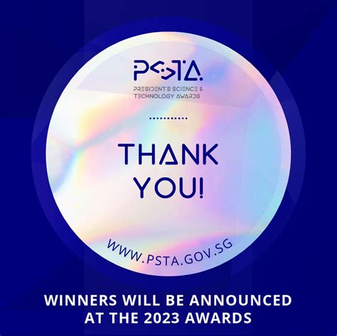 National Research Foundation Singapore On Linkedin Psta Psta2023 Science Technology