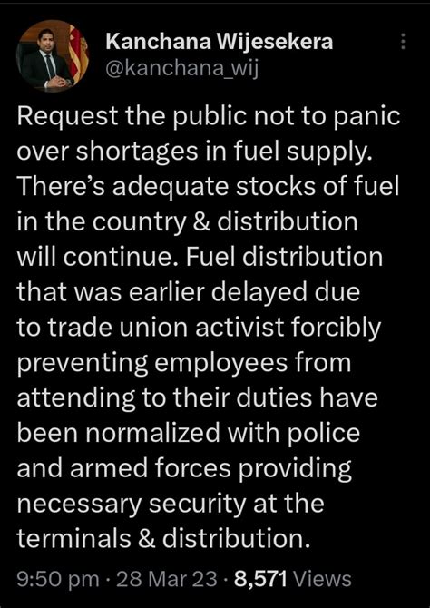 හමුදා ආරක්ෂාව මැද තෙල් බෙදීම ඇරඹේ ෂෙඩ්වල රැස්වෙන්න එපා යැයි රජය ඉල්ලයි Newswave Lk