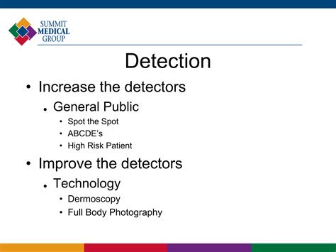 Melanoma Prevention Detection And Treatment Pptx Cancer Diseases And Conditions
