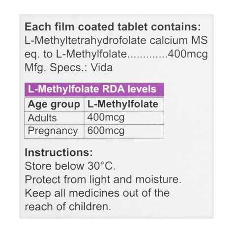 Purchase High Q Pharmaceuticals Maxfol Tablet 400mg 30 Pack Online At