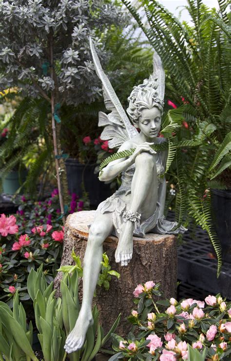 The Wood Elf Fairy Garden Garden Statues Fairy Statues