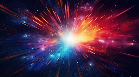 Astronomy Stars Exploding Premium Ai Generated Image