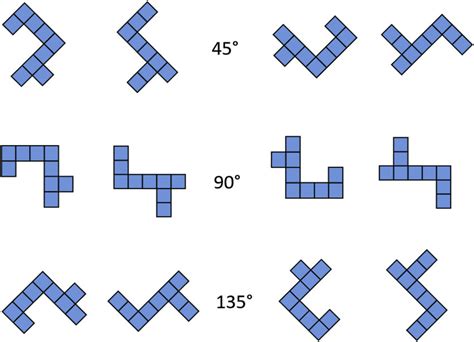 Examples Of Test Stimuli Pair One Is Shown In All Three Rotated