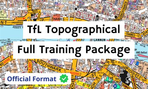 TfL Topographical Training Package Serupractice Com