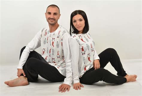 Коледни Пижами за Двойки Gnomes Terra Caeli