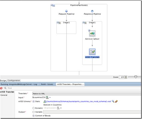 Soa Suite 12c Native Format Translation In Service Bus Pipeline Xml To And From Json Csv And