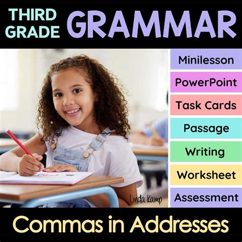 3rd Grade Grammar Activities Bundle 5 Around The Kampfire