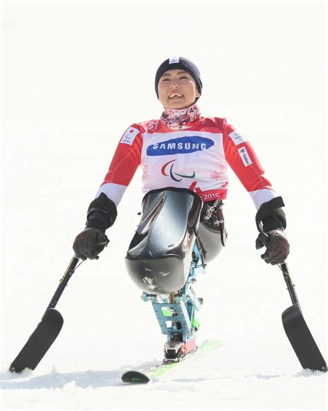 村岡桃佳が金メダル！ 日本選手団第1号 フォトジャーナル 産経フォト