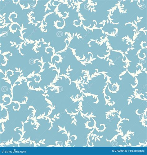 Sarasa Pattern That Continues Seamlessly Stock Vector Illustration Of Ethnic Chintz