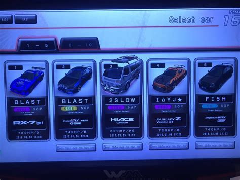 Wangan Midnight Maximum Tune Wmmt Card Video Gaming Gaming Accessories Game T Cards