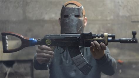 Штурмовая винтовка АК 47 Калаш Из игры Rust How To Make Assault Rifle From Rust Youtube