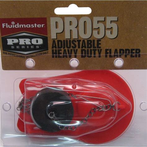 Fluidmaster Pro55 Heavy Duty Flapper With Float And Chain