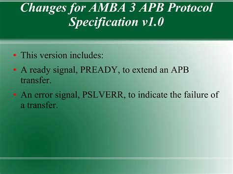 Apb Protocol V10 Odp Computer Networking Computing