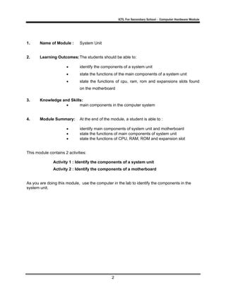 Module System Unit Pdf