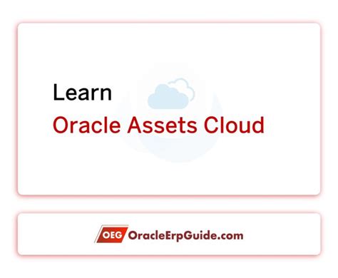 Oracle Assets Cloud Portal