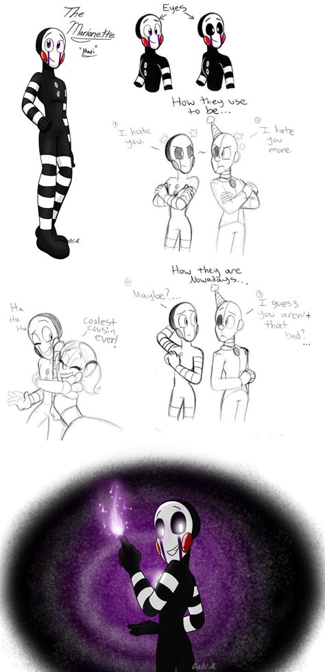 F Naf Marionette Comic