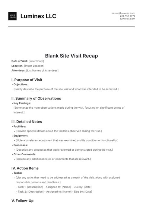 Free Recap Templates To Edit Online Print