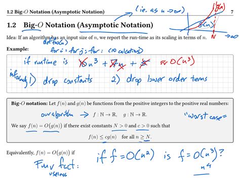 Ece406 Lecture 02 Sect 2 Asymptotic Notation Annotated 1 Big O